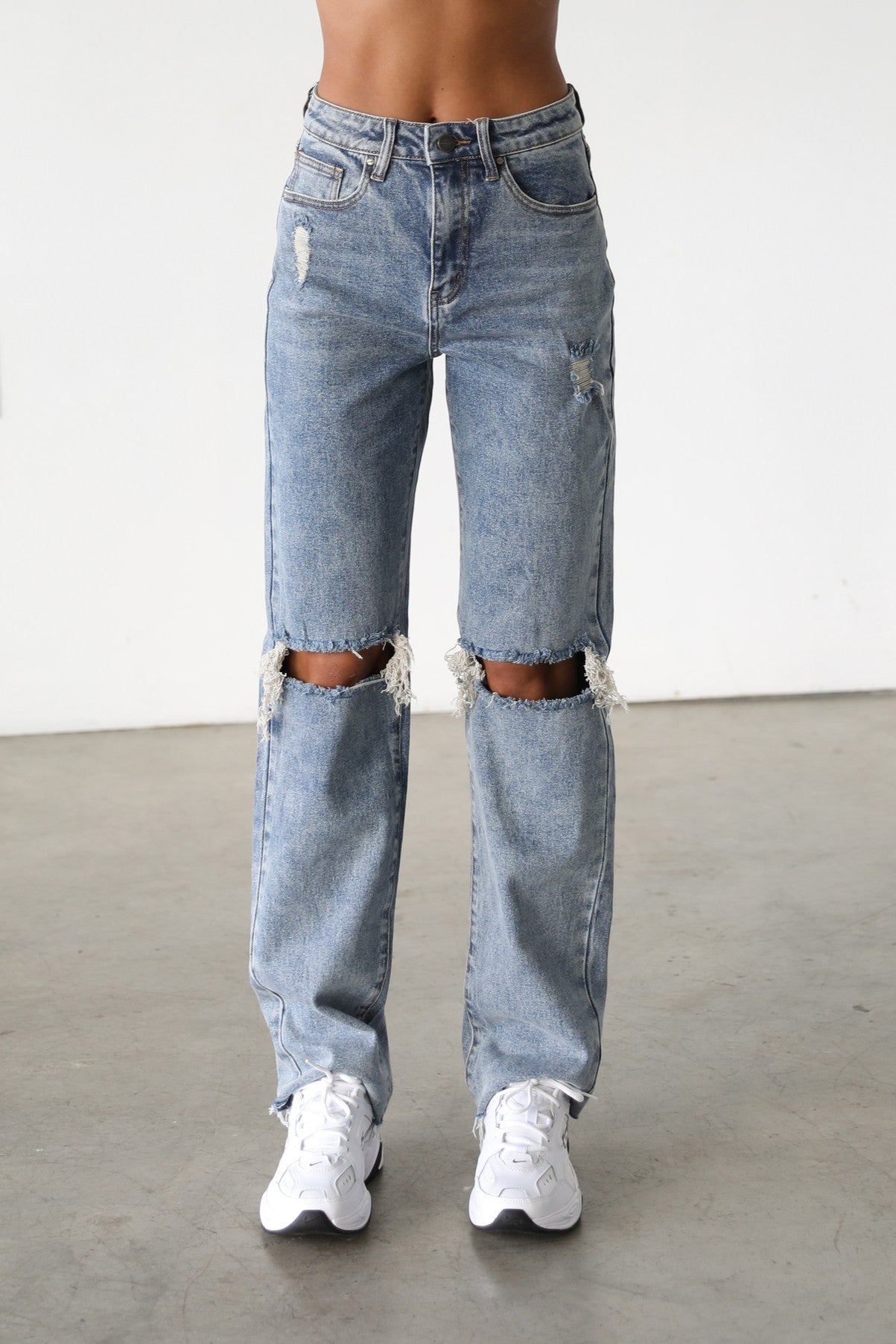 Straight Denim Jeans – Wardrobe Haus